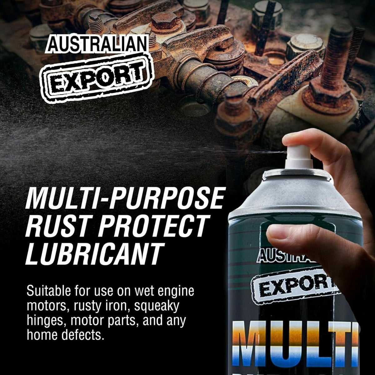 1 piece Australian Export MultiPurpose Spray 400g Water Dispersant Lub ...