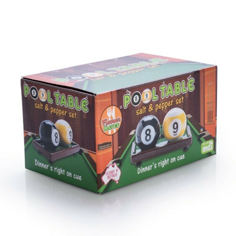 Billiard Pool Balls Table Salt and Pepper Shakers Set – Acos eCommerce ...